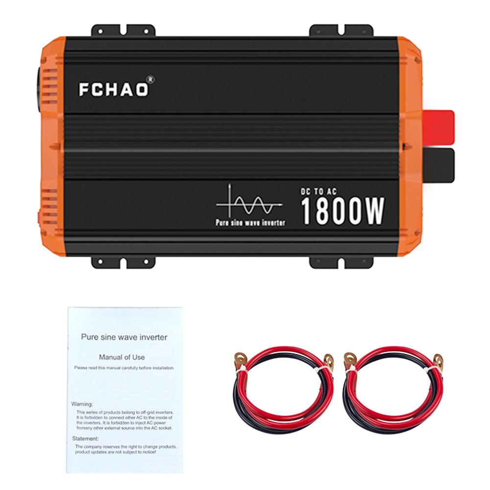 FCHAO 1800W Pure Sine Wave Inverter 12V