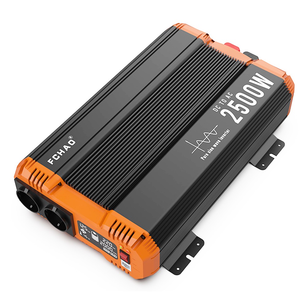 FCHAO 2500W Pure Sine Wave Inverter 12V