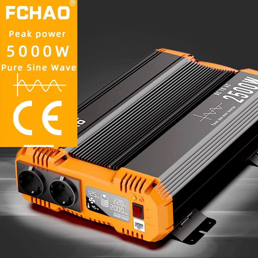 FCHAO 2500W Pure Sine Wave Inverter 24V