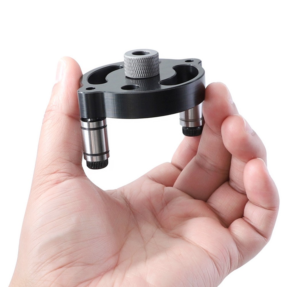 Ganwei Self-Adaptive Center Punching Locator Black