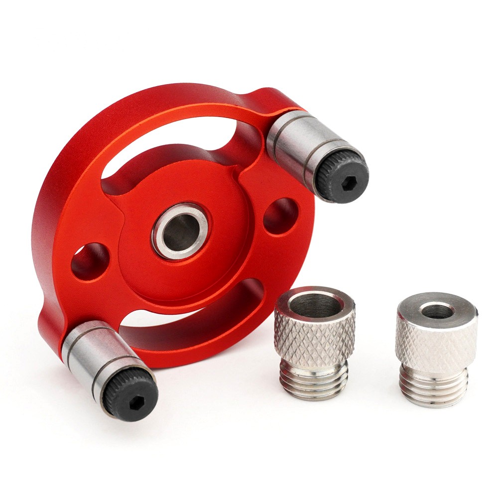 Ganwei Self-Adaptive Center Punching Locator Red