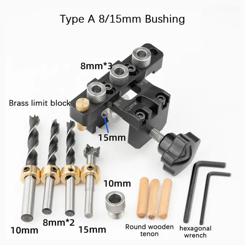 Ganwei Woodworking 3 In 1 Positioning Punching Tool Type A