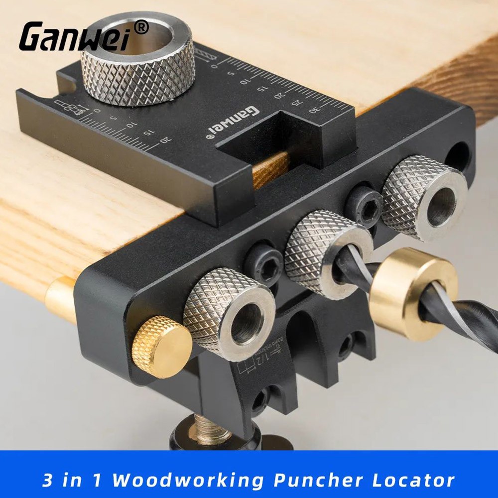 Ganwei Woodworking 3 In 1 Positioning Punching Tool Type A
