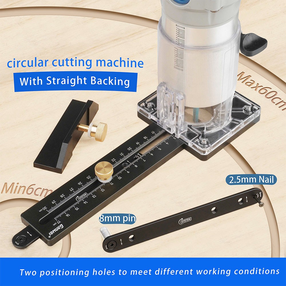 Ganwei Woodworking Circle Cutting Jig