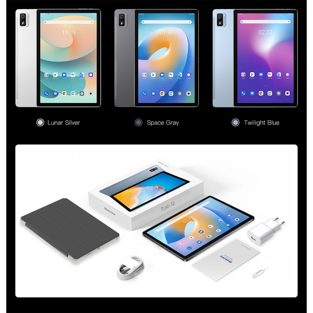 Blackview Tab 12 10.1'' Tablet Spreadtrum CPU Silver