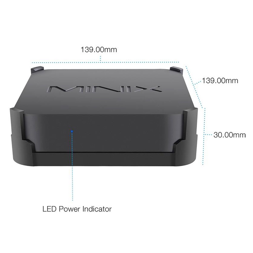 MINIX J50C MAX Mini PC, 8GB RAM 240GB ROM