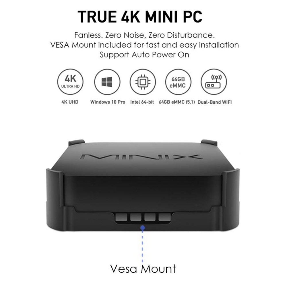 MINIX Z83 MAX Mini PC Intel X5-Z8350 64-bit | Europe