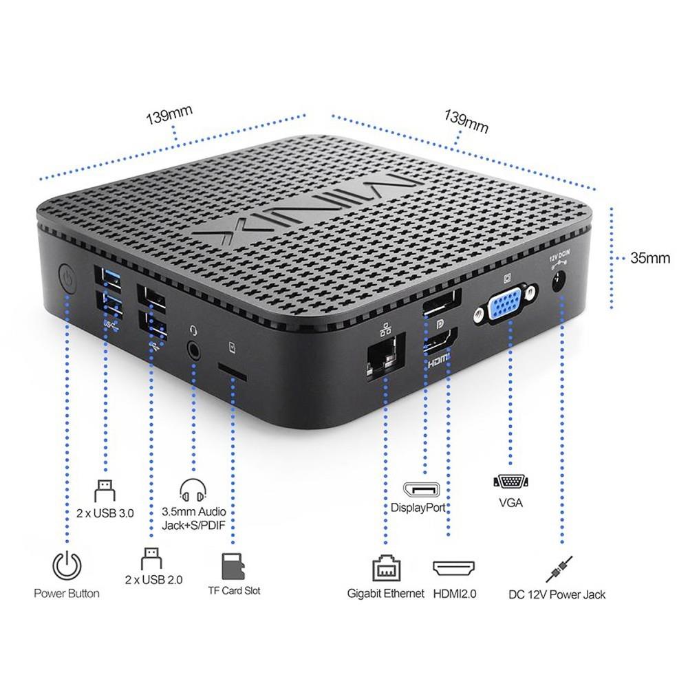 MINIX G41V Mini PC Intel Celeron N4100