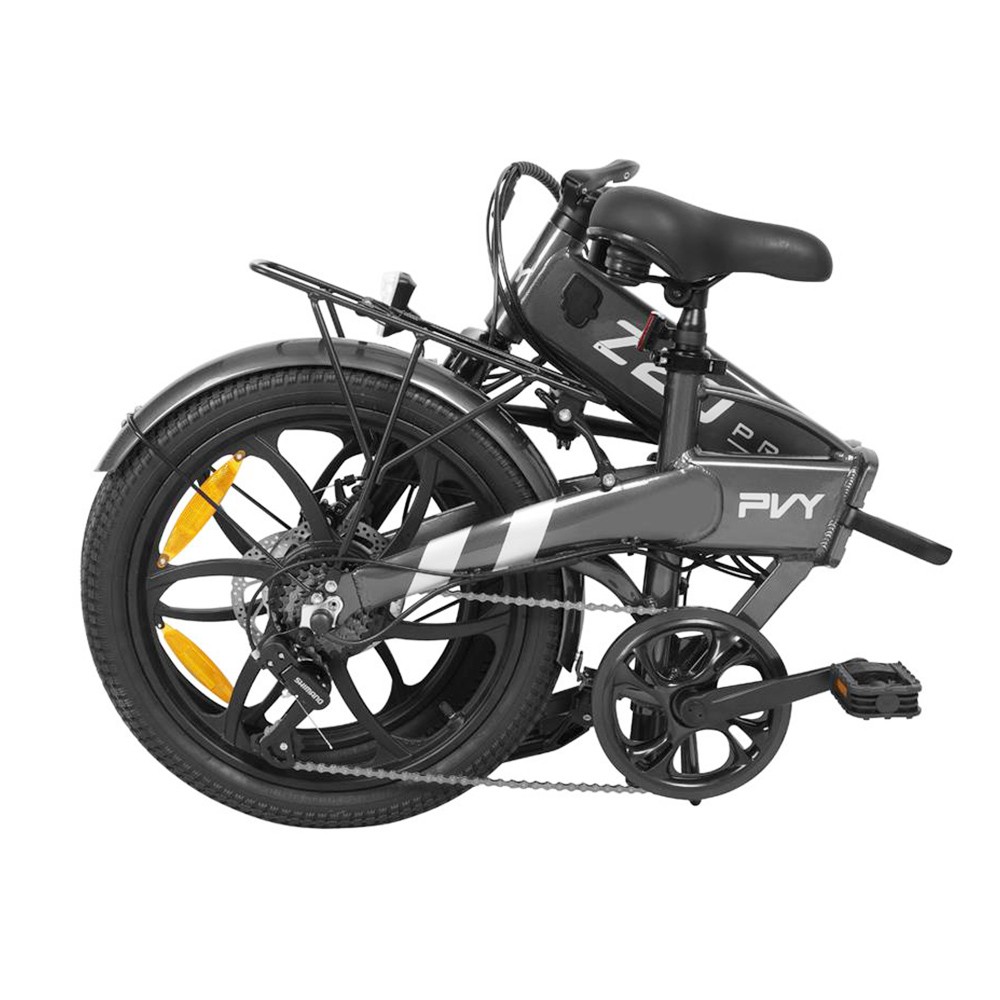 PVY Z20 Pro Folding Electric Bike 250W Motor 20 Inch Wide Tire