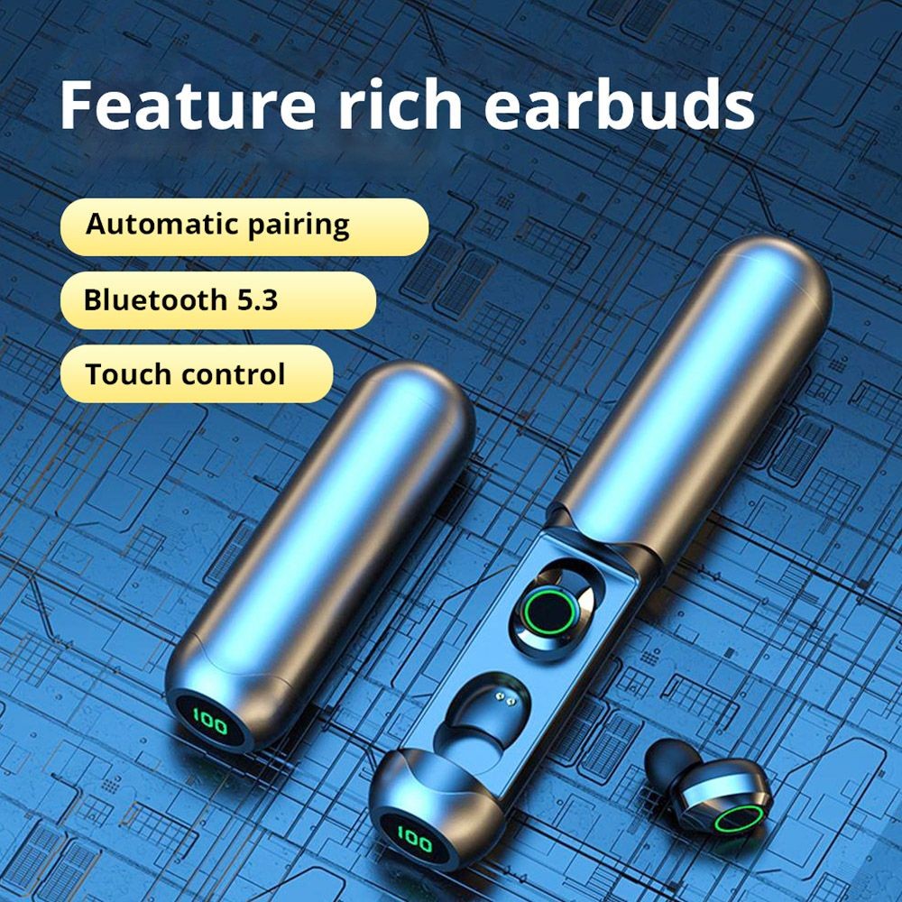 BQ40 TWS Earbuds Bluetooth 5.3, 200mAh Battery