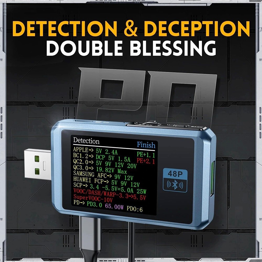 FNIRSI FNB48P USB Voltage Current Tester