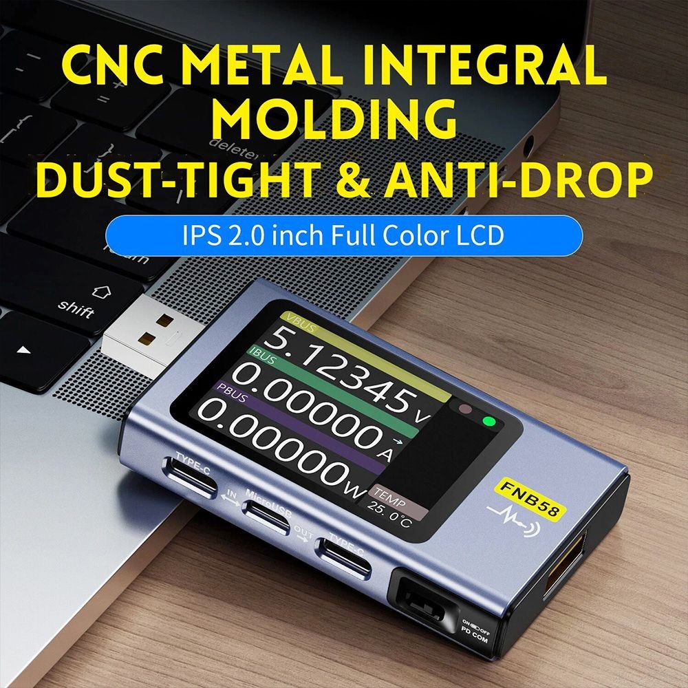 FNIRSI FNB58 USB Voltage Current Tester