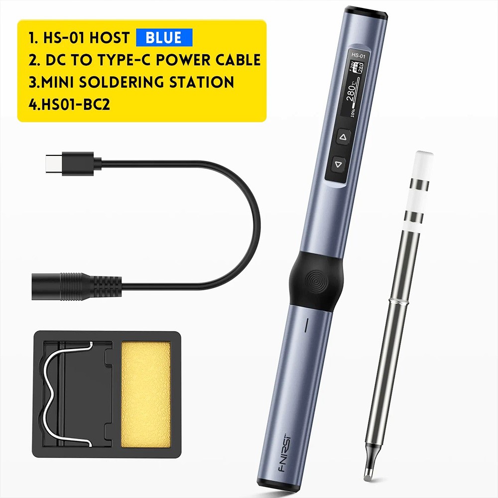 FNIRSI HS-01 Soldering Iron Kit PD 65W