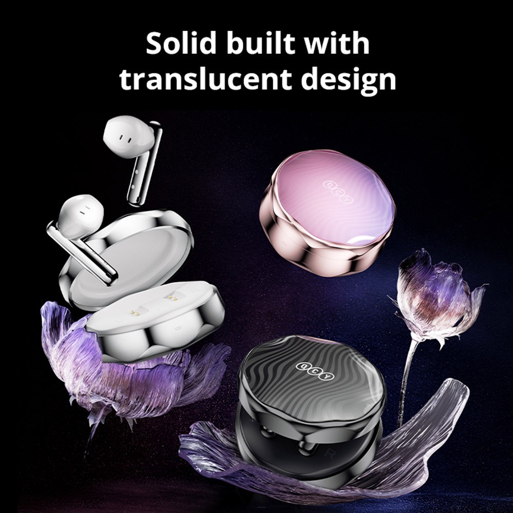 QCY FairyBuds T21 TWS Earbuds Silver