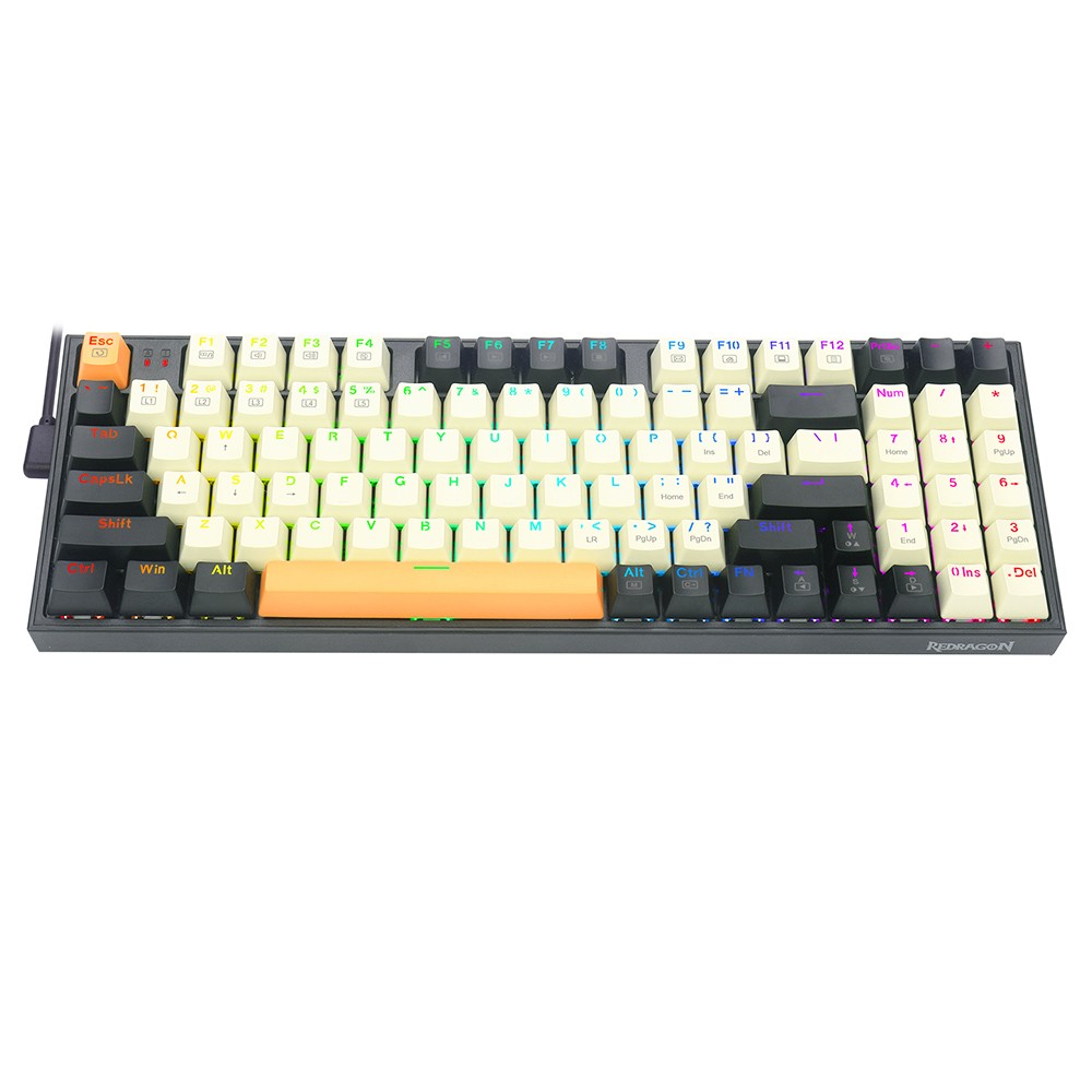 Redragon K636CLO-RGB 94-Key with NumPad RGB Backlight Keyboard