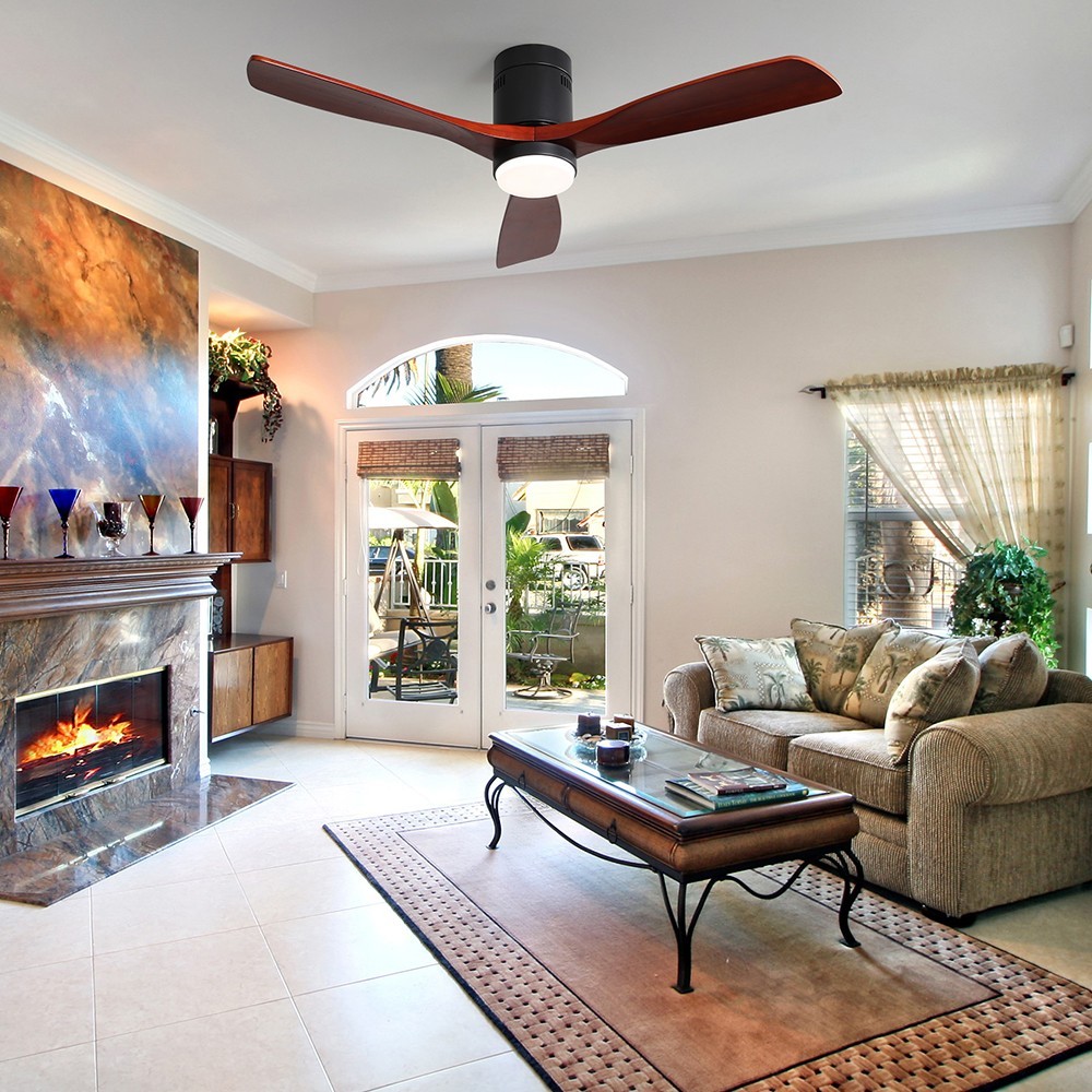 52 inch Ceiling Fan with Lights and Remote Control