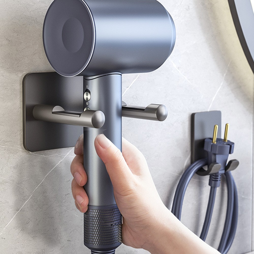 Hair Dryer Holder Space Aluminum