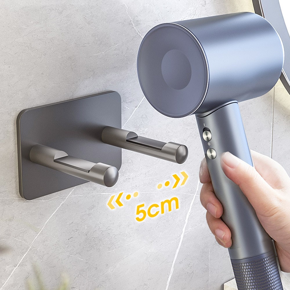 Hair Dryer Holder Space Aluminum