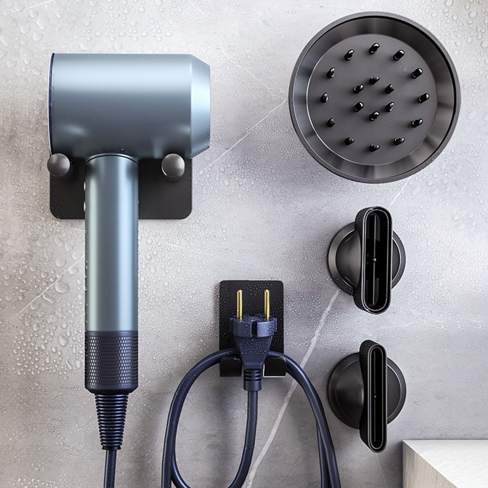 Hair Dryer Holder Space Aluminum