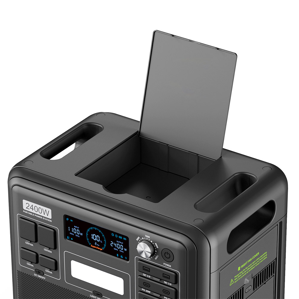 FOSSiBOT F2400 Portable Power Station + SP200 Solar Panel | Europe