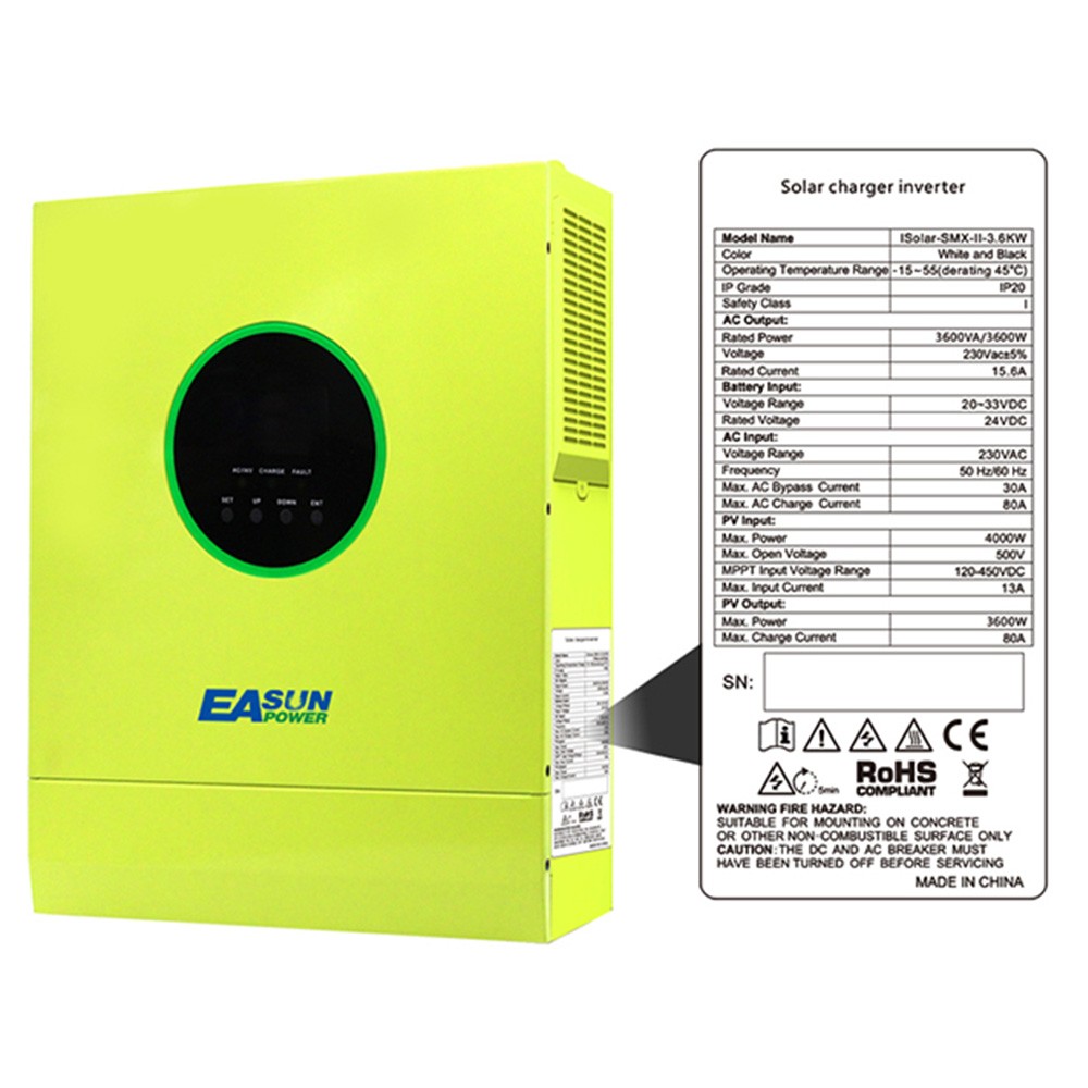 EASUN POWER 3600W Off Grid Solar Inverter