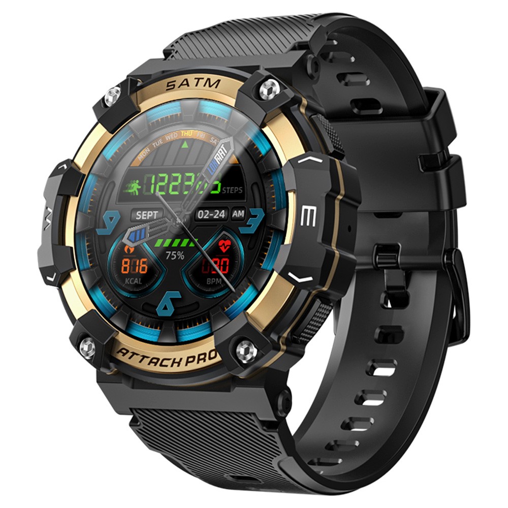 LOKMAT ATTACK 2 Pro Smartwatch 1.39'' TFT LCD Gold