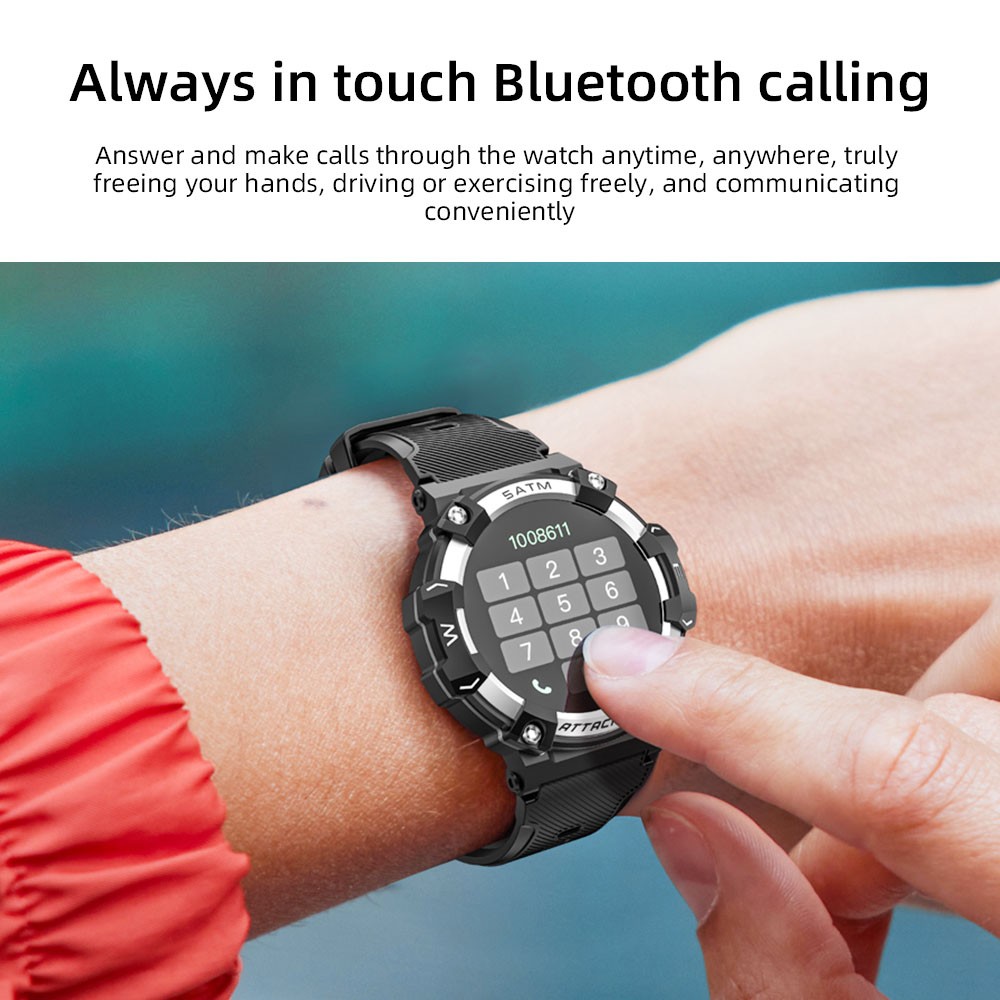 LOKMAT ATTACK 2 Pro Smartwatch 1.39'' TFT LCD Gold