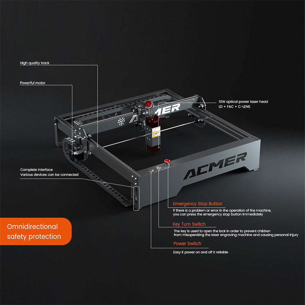 ACMER P1 10W Laser Engraver