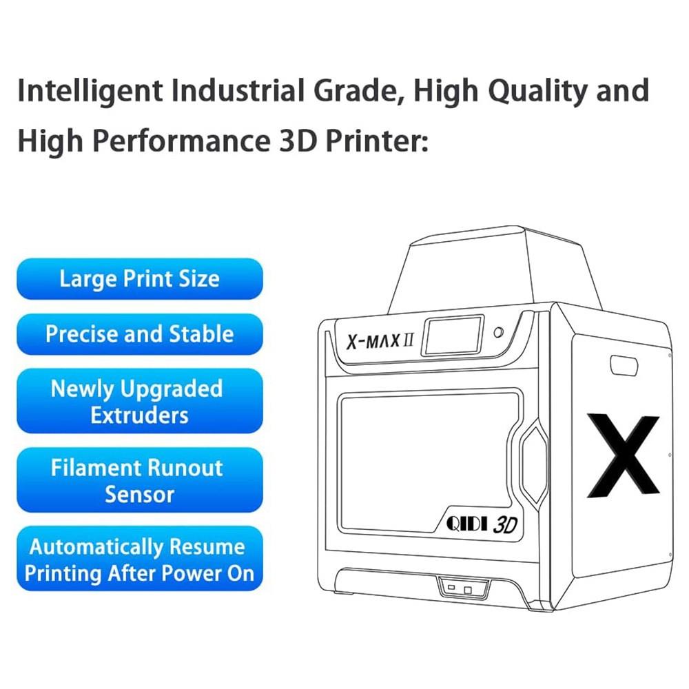 QIDI X-MAX 2 3D Printer