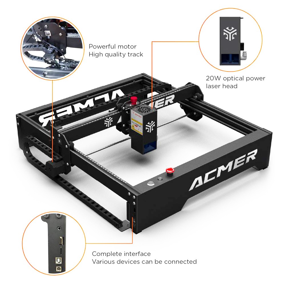 ACMER P1 Pro 20W Laser