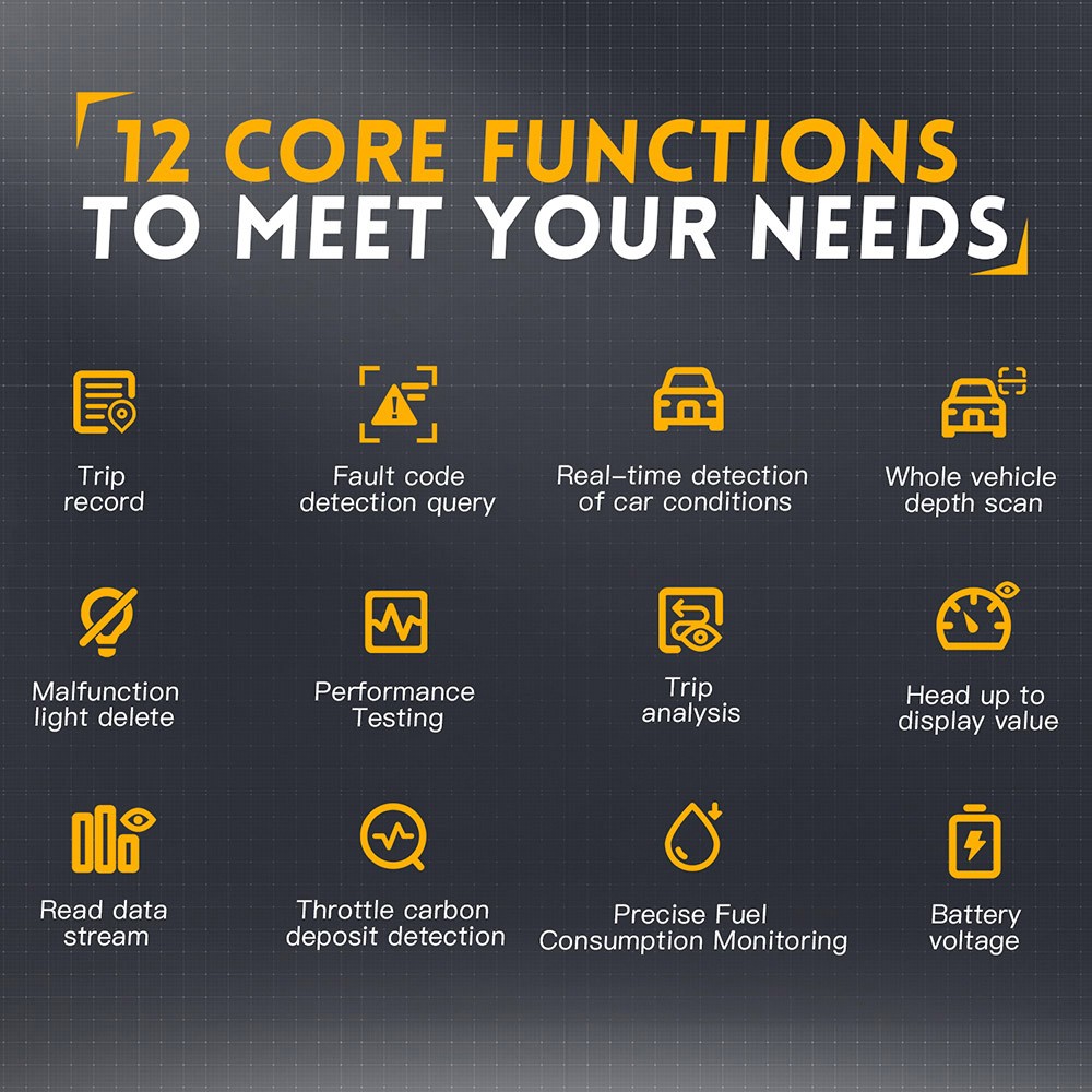 FNIRSI FD10 Car Fault Detector OBD2 Scanner