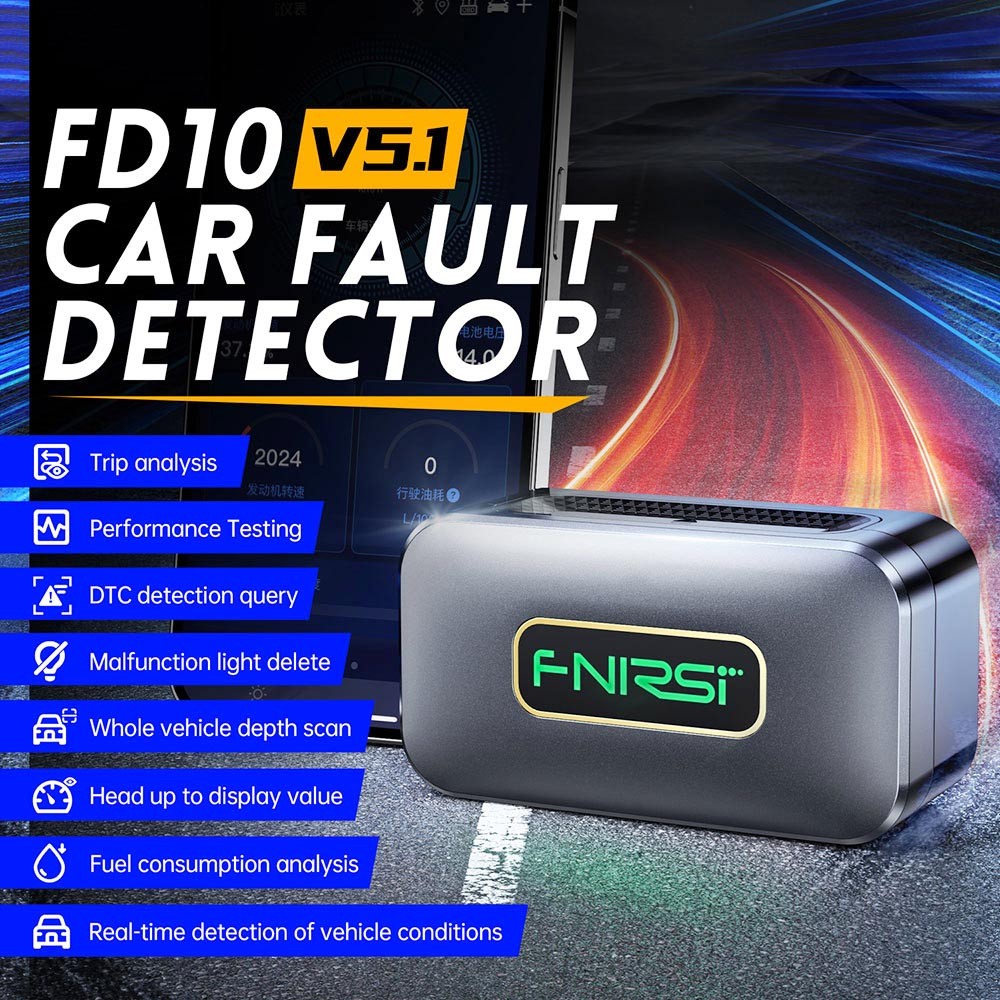 FNIRSI FD10 Car Fault Detector OBD2 Scanner