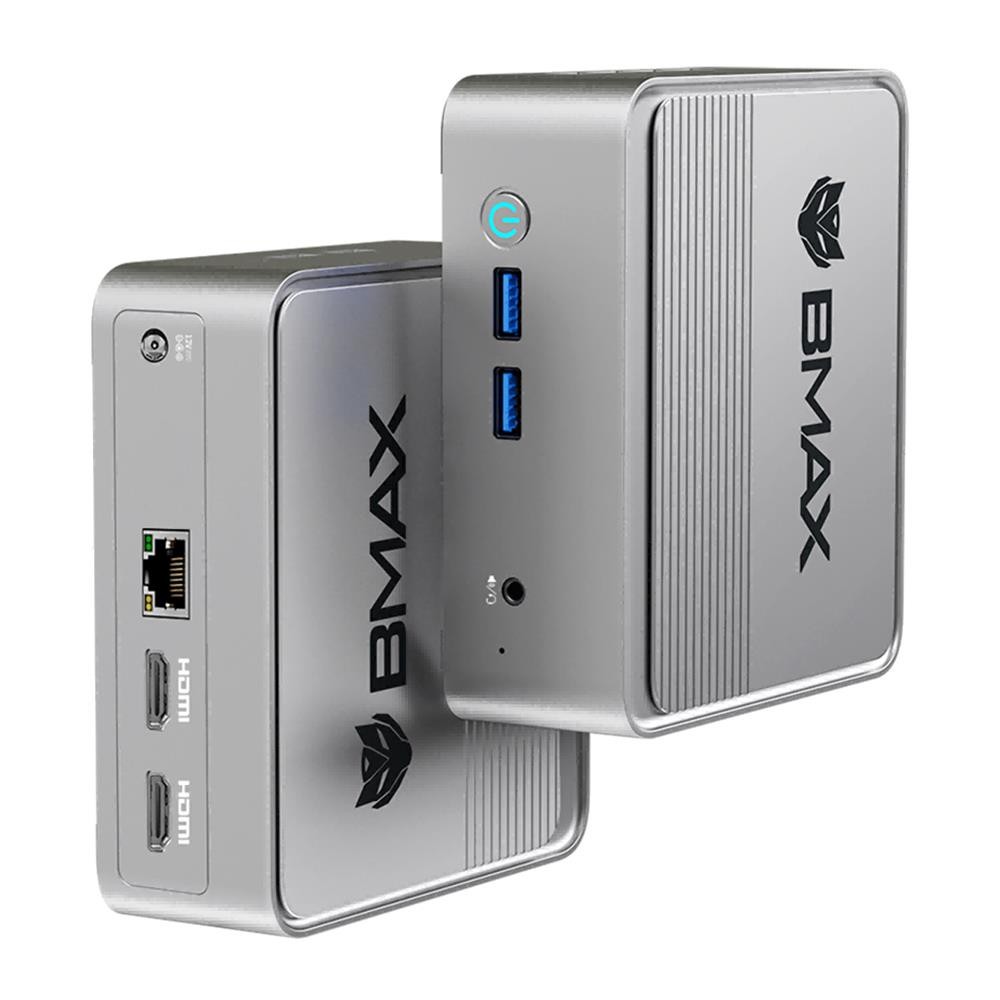 BMAX B3 Mini PC Intel Jasper Lake N5095 16GB DDR4 512GB SSD Silver
