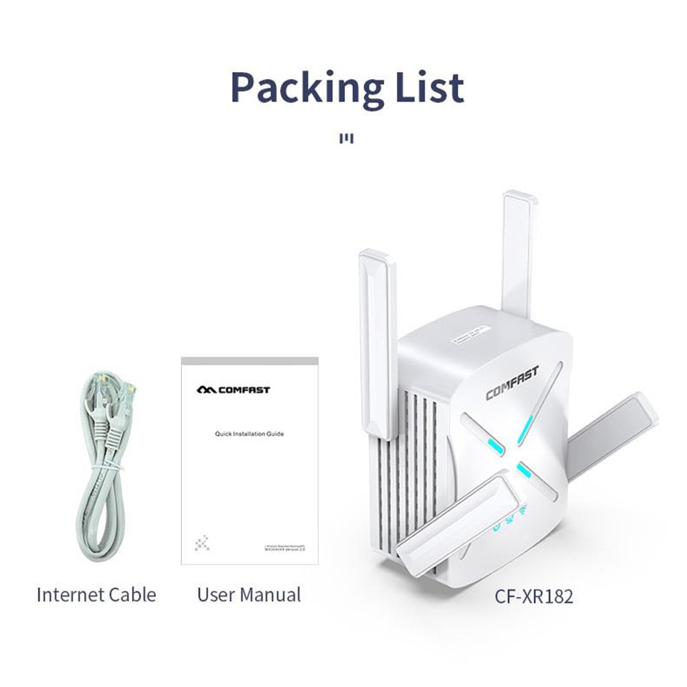 COMFAST CF-XR182 WiFi Signal Amplifier US