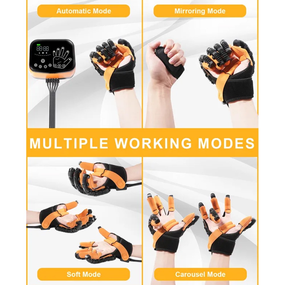 Finger Rehabilitation Robot Glove Size M Right Hand