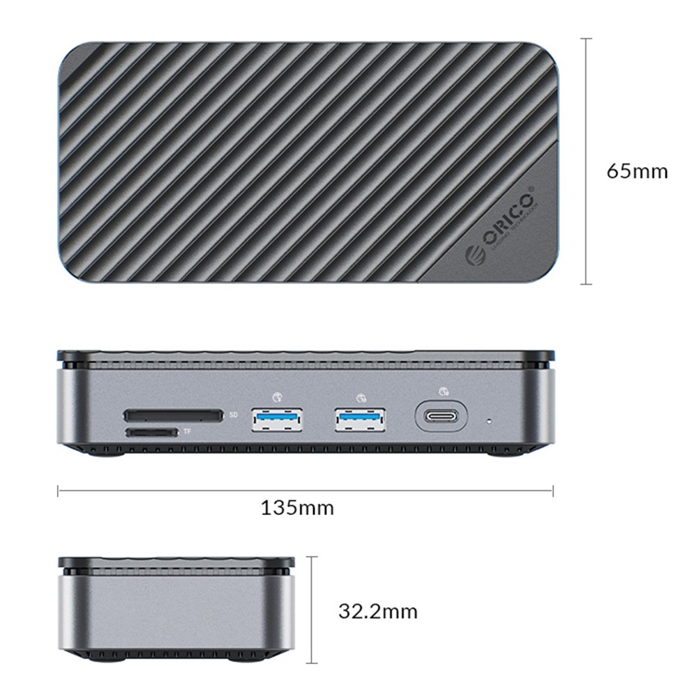 ORICO Docking Station with M.2 SSD Enclosure