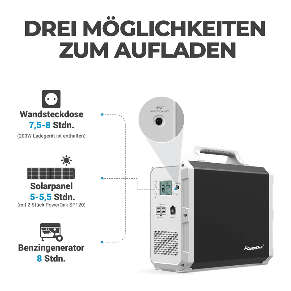 BLUETTI EB150 1500Wh Portable Power Station Black