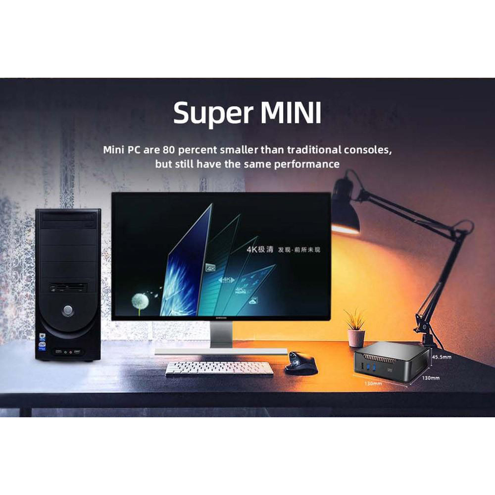 GK3 Plus 12th Intel Alder Lake N95 Mini PC 8GB RAM+256GB