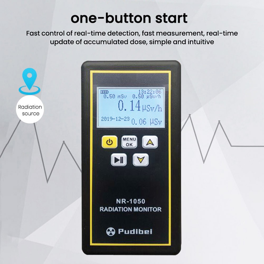 NR-1050 Geiger Counter with 5 Measurement Units