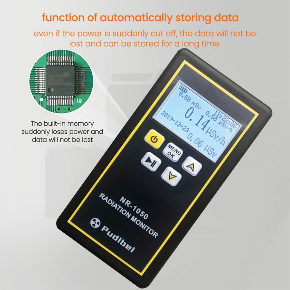 NR-1050 Geiger Counter with 5 Measurement Units