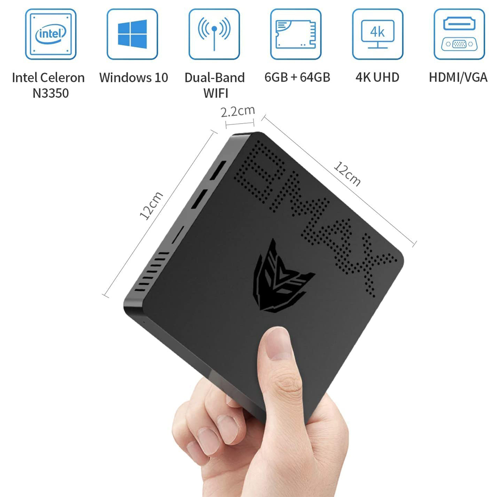BMAX B1 Plus Mini PC Intel Celeron N3350 6GB RAM 64GB ROM