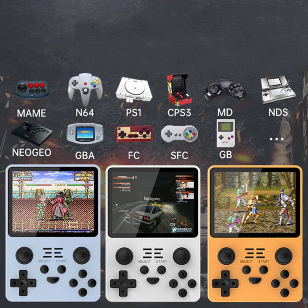 Powkiddy RGB20S Game Console16GB Linux 128GB TF Card