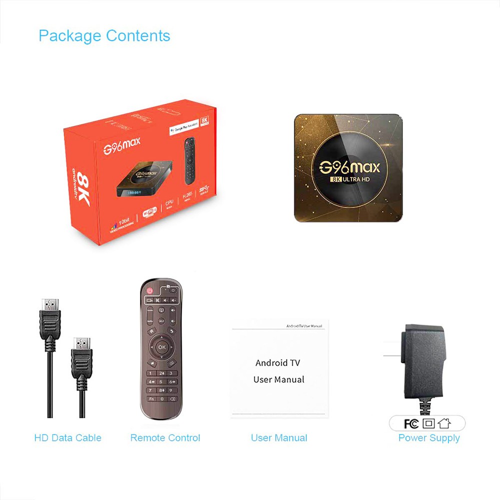 G96 MAX RK3528 Android 13 TV Box UK