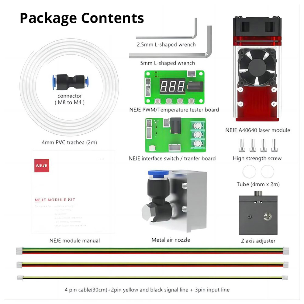 NEJE A40640 12W Laser Module Kit