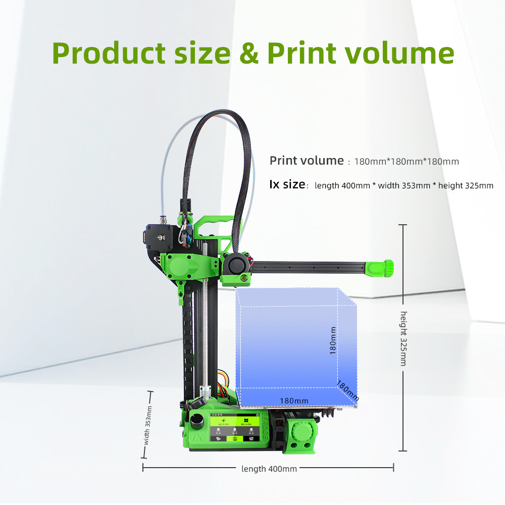 Lerdge iX 3D Printer Kit Blue