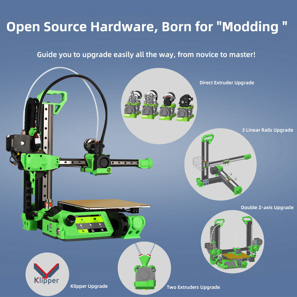 Lerdge iX 3D Printer Kit Green