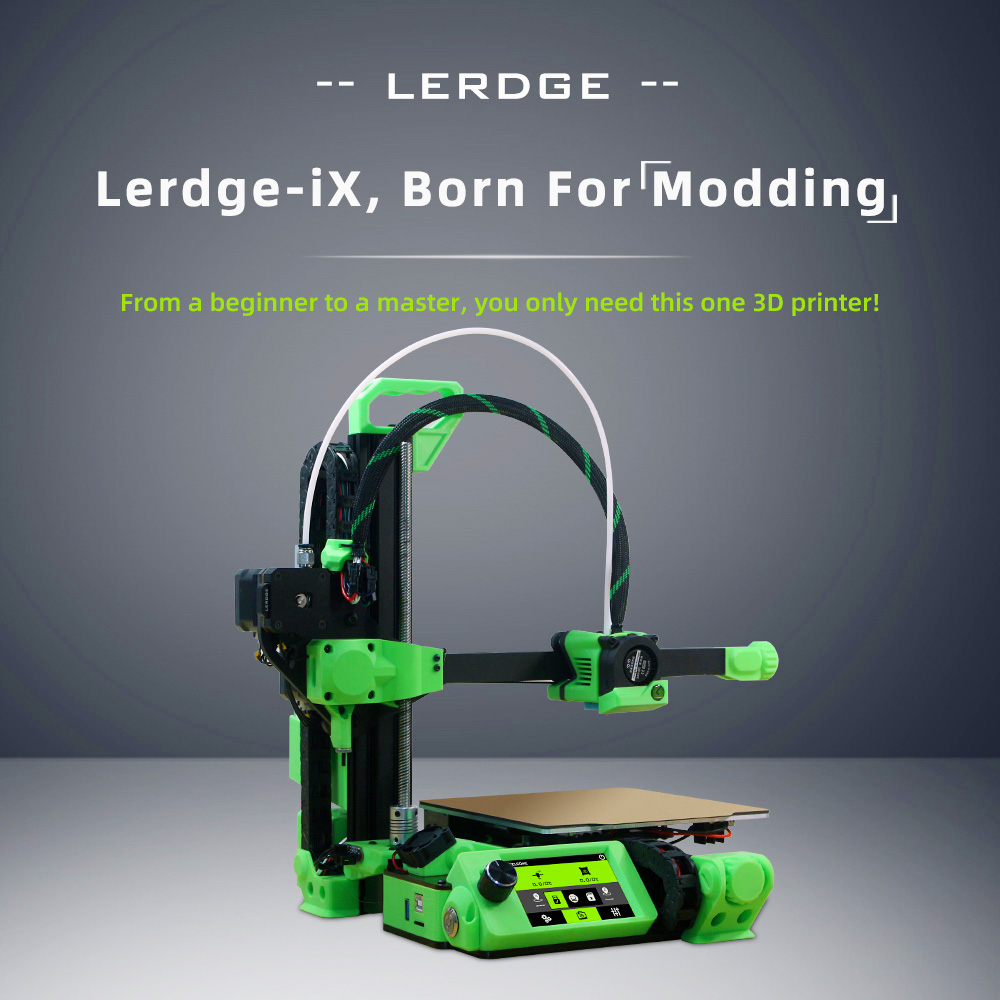 Lerdge iX 3D Printer Kit Green