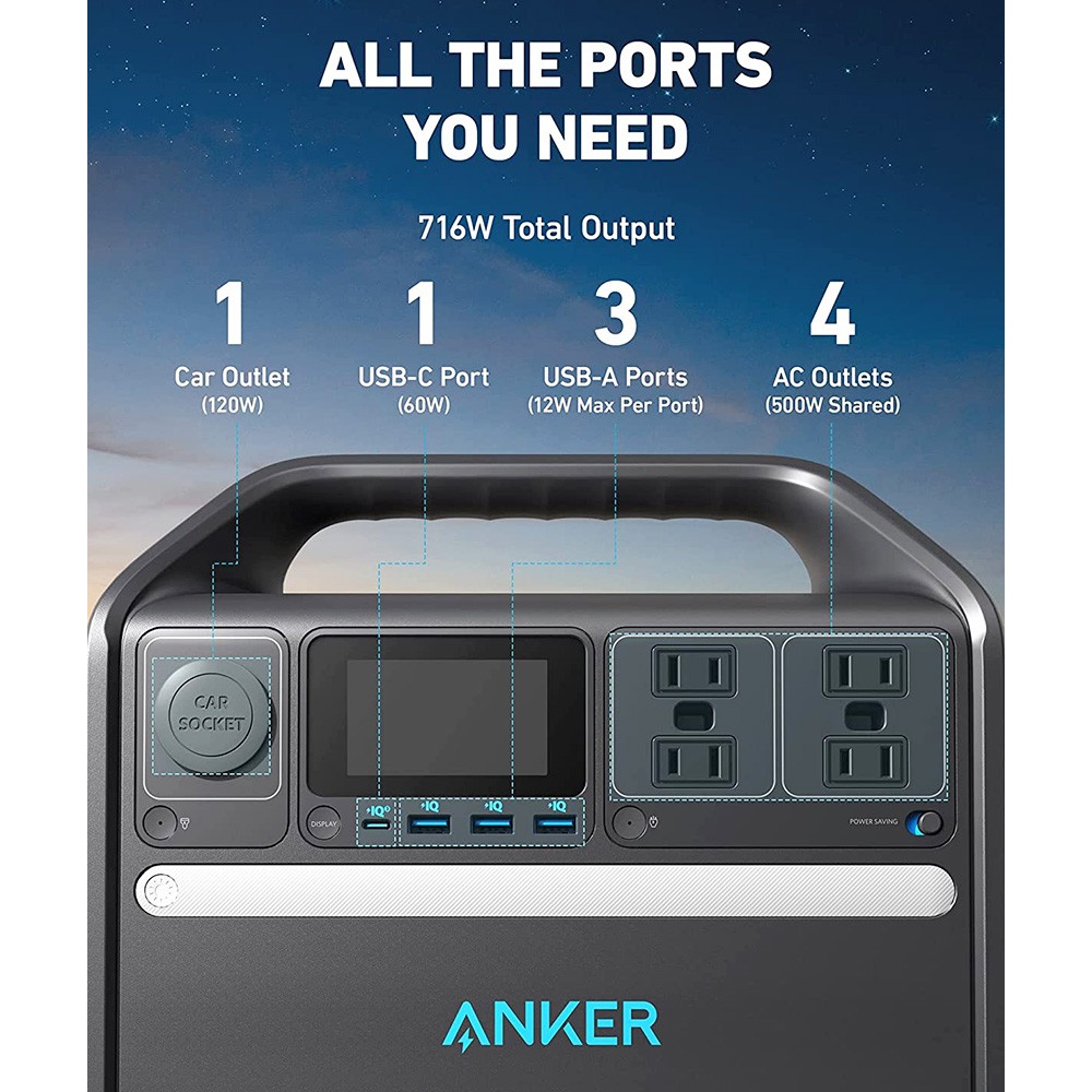 Anker PowerHouse 535 500W Portable Power Station