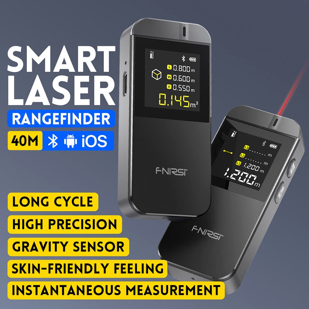 FNIRSI IR40 Smart Laser Rangefinder Blue