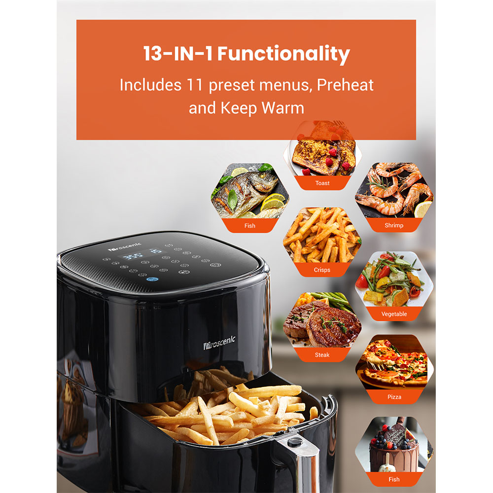 Proscenic T22 Smart Electric Air Fryer Oil-Free Non-stick 5L